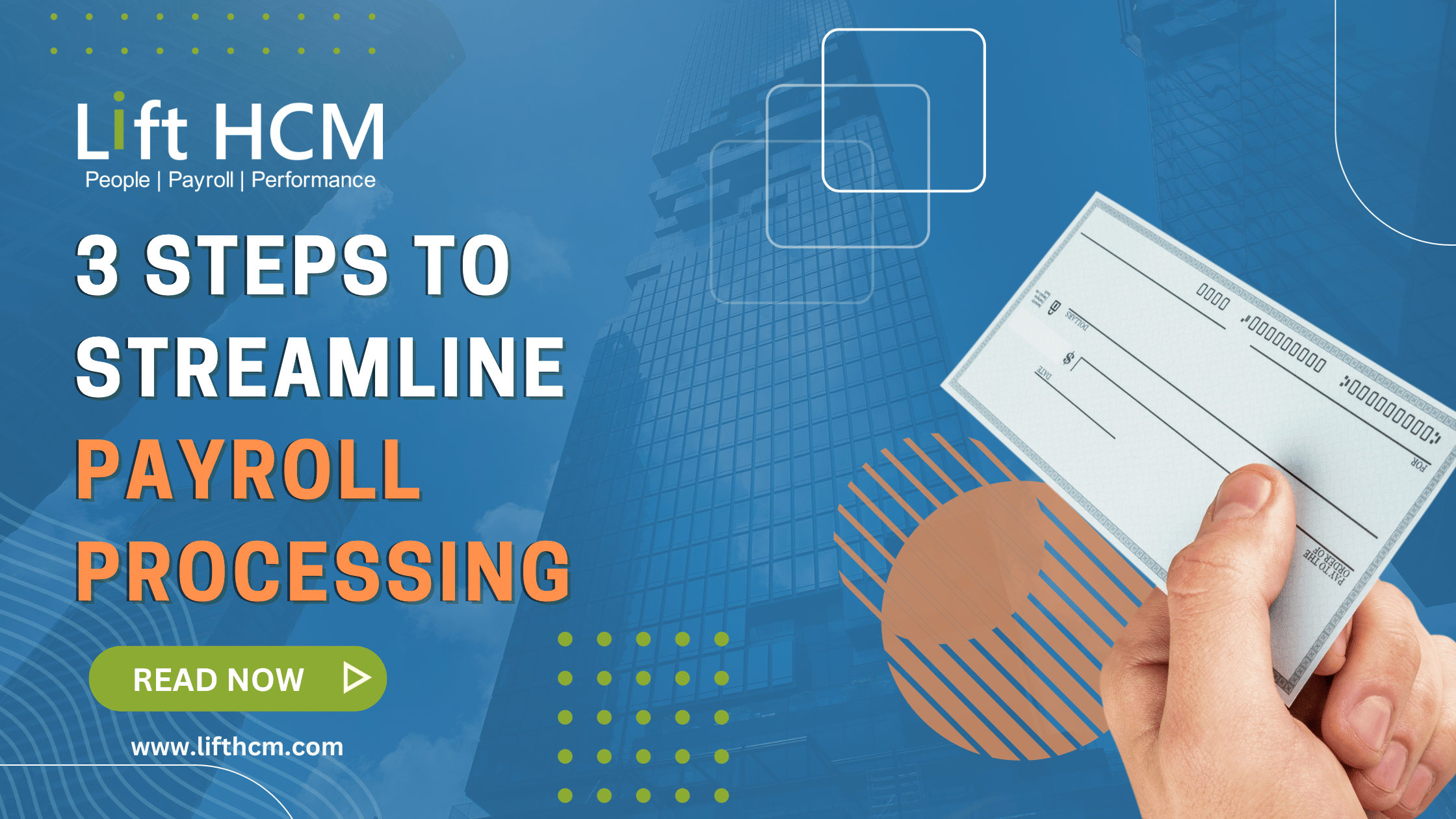 3 Steps to Streamline Payroll Processing 3 Steps to Streamline Payroll Processing